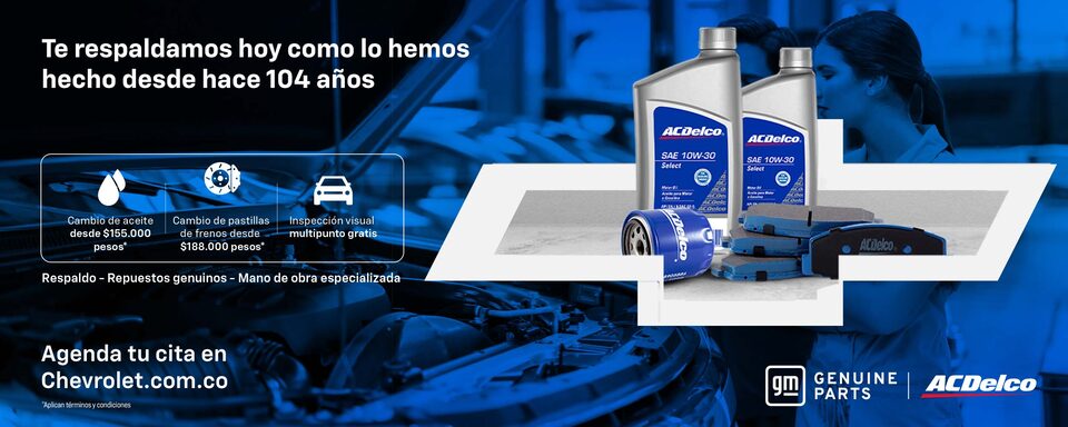 Oferta de Servicios | Posventa | Chevrolet